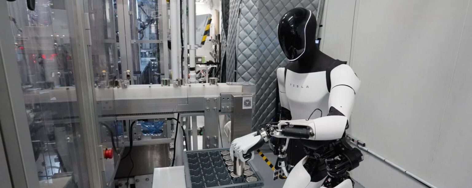 Tesla lanza su visión autónoma de Robots con inteligencia artificial