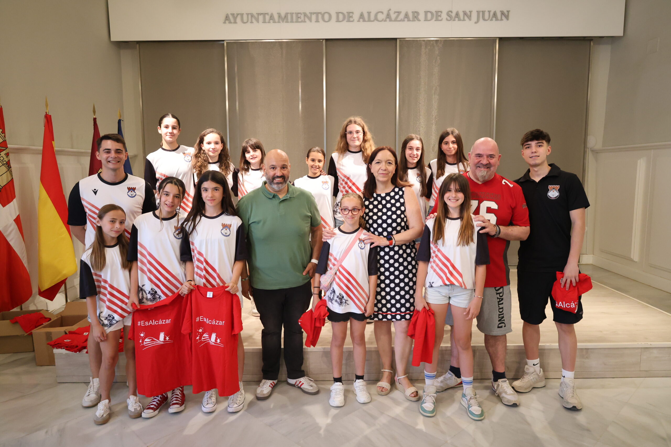 Alcázar de San Juan celebra el éxito de la temporada de los equipos ...